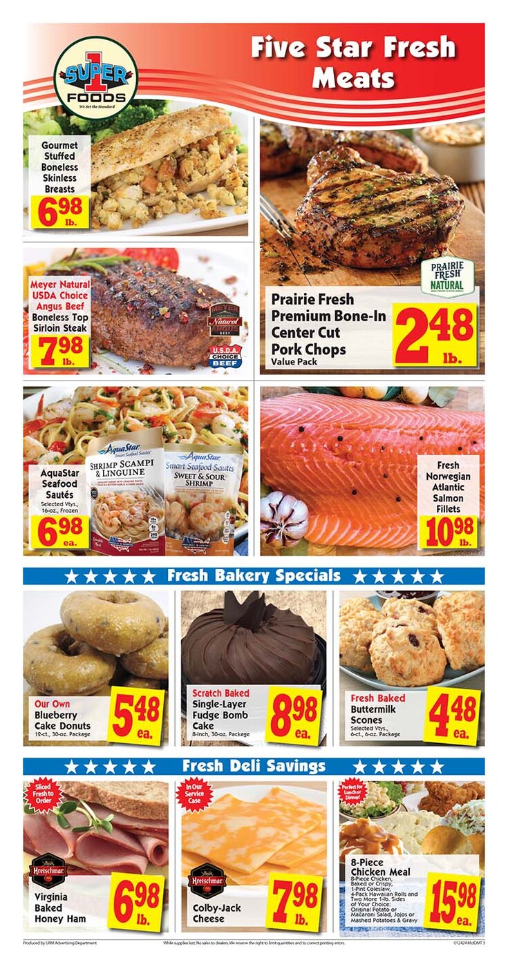 Print Weekly Specials | Super1Foods | Super 1 Foods - Athol - 30585 N Roberts Road | 01/24 - 01/ ...