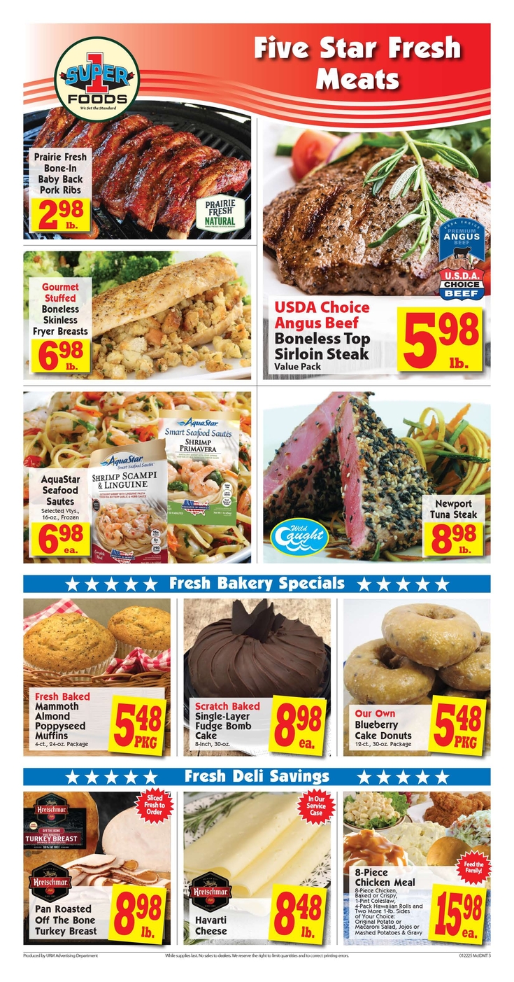 Print Weekly Specials | Super 1 Foods | Kalispell - 55 N 1st Ave E ...